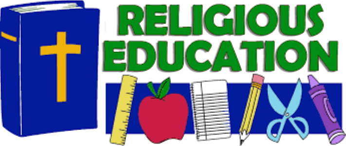 No Religious Education Classes on December 24 or December 31